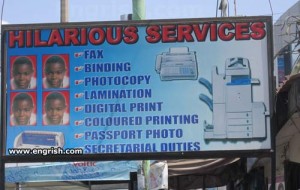 OMG, he’s laminating!! Bwahahah