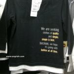 Do you have clothes of discount…