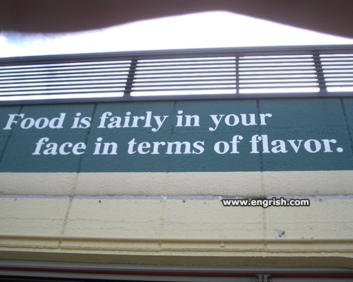 Works best that way… - Engrish.com