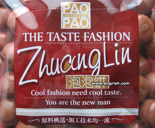 For the fashion man…