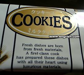 Explains why this cookie is $15…