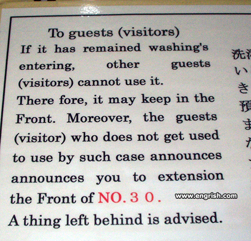 I’m not used to use…